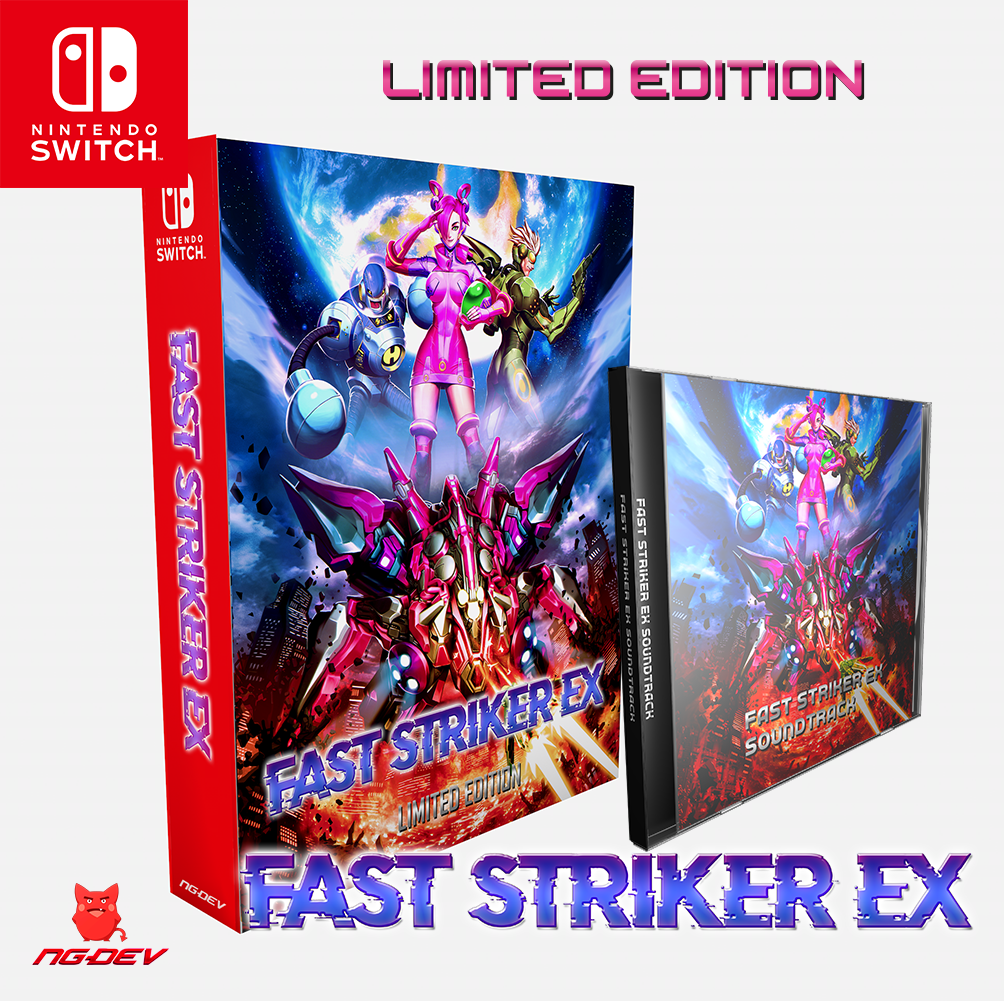 Pre-order Fast Striker EX / LE and RE for Nintendo Switch – NGDEV-direct